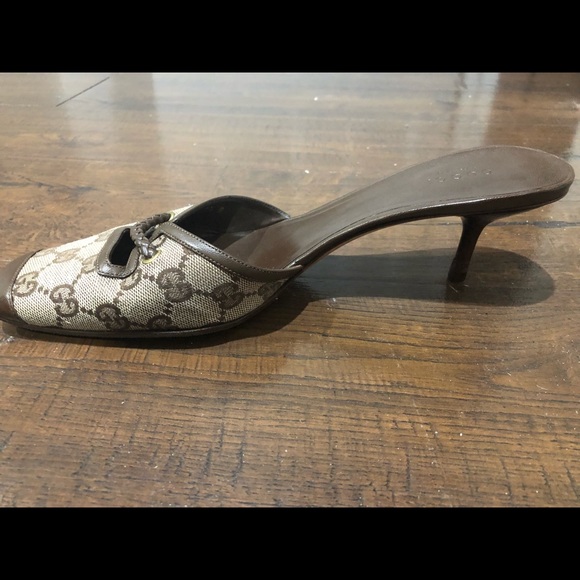 Gucci | Shoes | Authentic Gucci Mule Shoes 95 | Poshmark